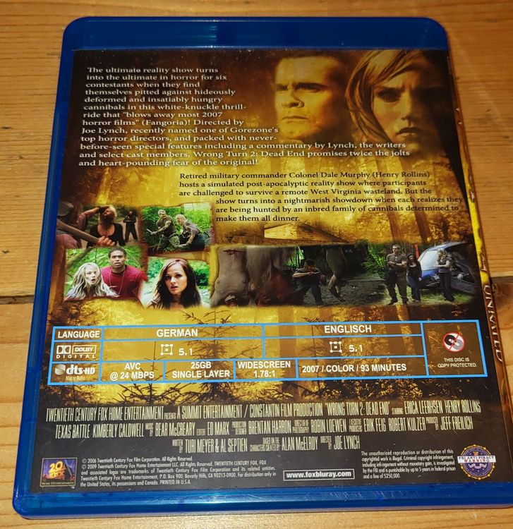 Wrong Turn 2 (unrated) | Kaufen auf Ricardo