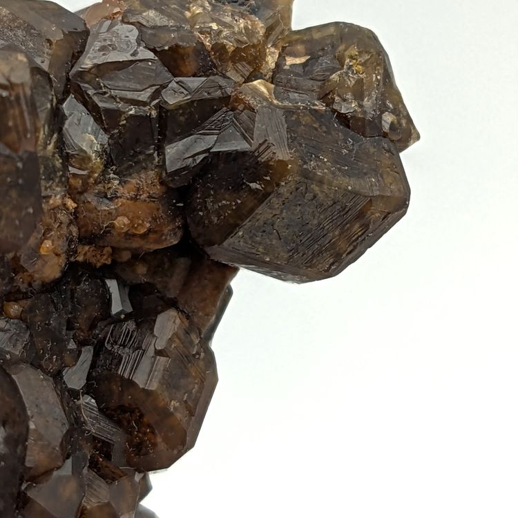 Geode aus GROSSULAR, GRÜNER GRANAT mit Muskovit, Mali (Nuovo (secondo ...