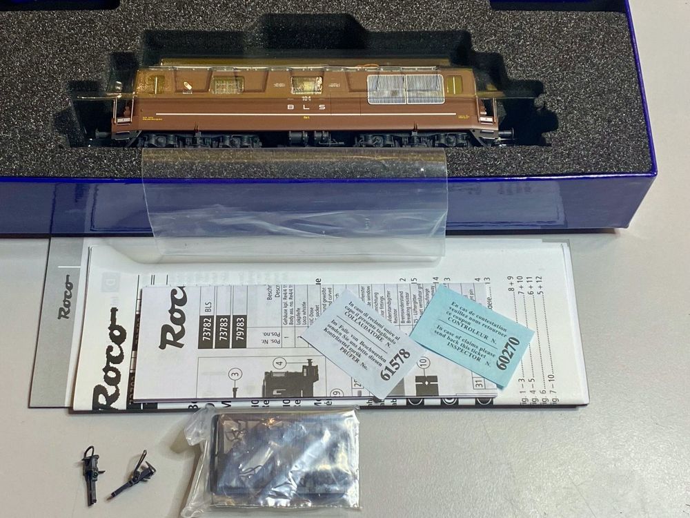 H0 Roco Re 4/4 BLS "Thun" Sound, Art. 73783 | Kaufen auf Ricardo
