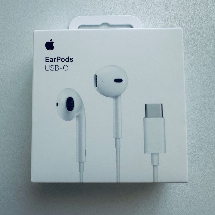 Original Apple AirPods EarPods Kopfhörer mit USB-C Connector (Neu und ...