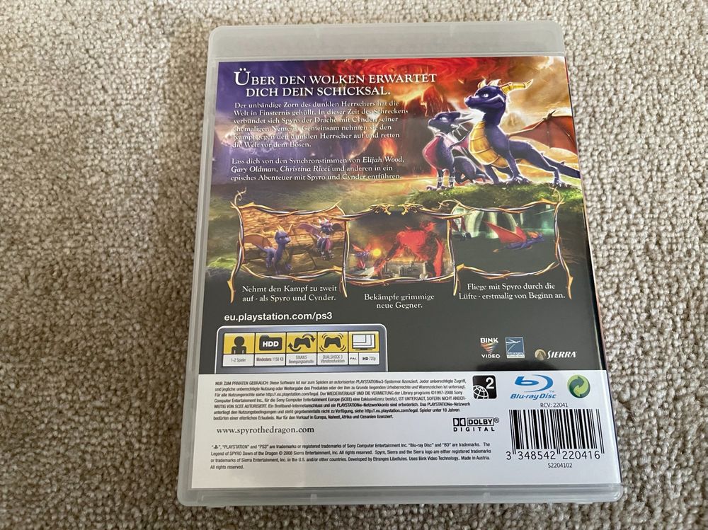 The Legend of Spyro Dawn of the Dragon Sony Playstation PS3 | Kaufen ...