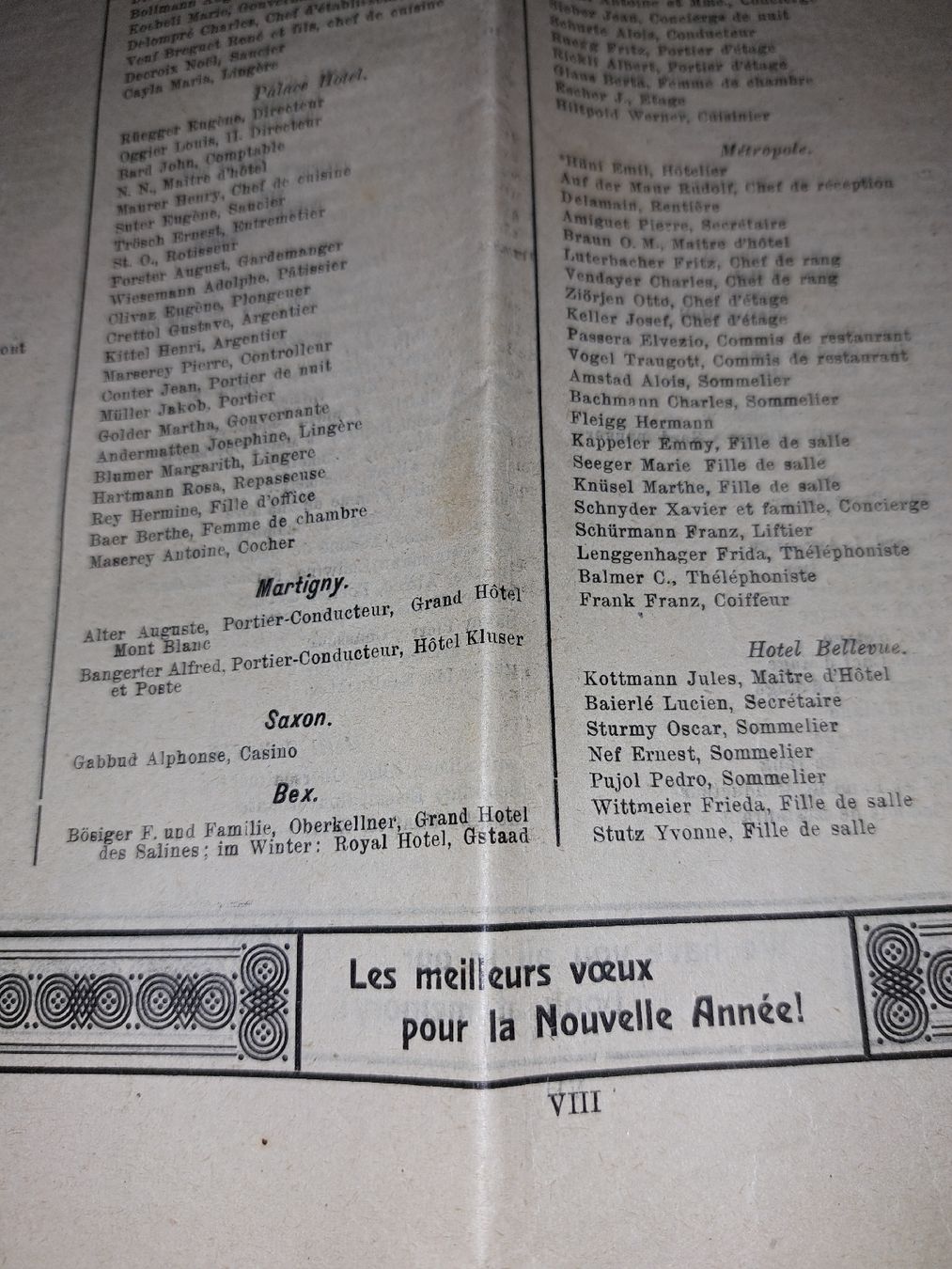 Union Helvetia Zeitung 1918, Gratulations-Tafel, Rarität! (Gebraucht ...