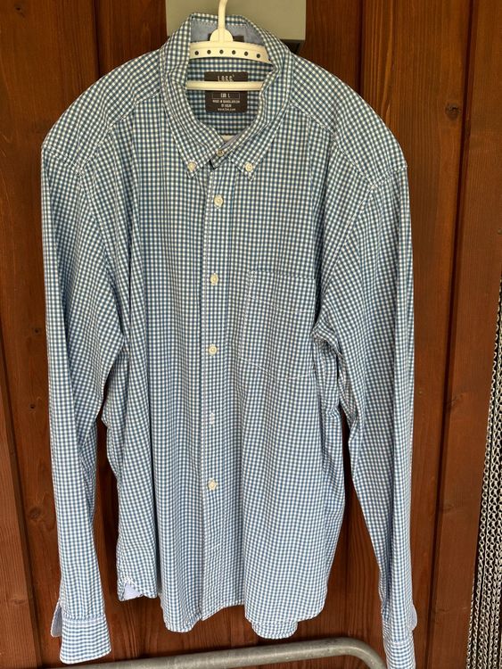 Herrenhemd H&M / L, blau kariert | Kaufen auf Ricardo