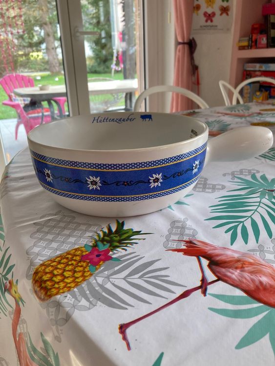 Caquelon à fondue neuf Migros edelweiss | Kaufen auf Ricardo