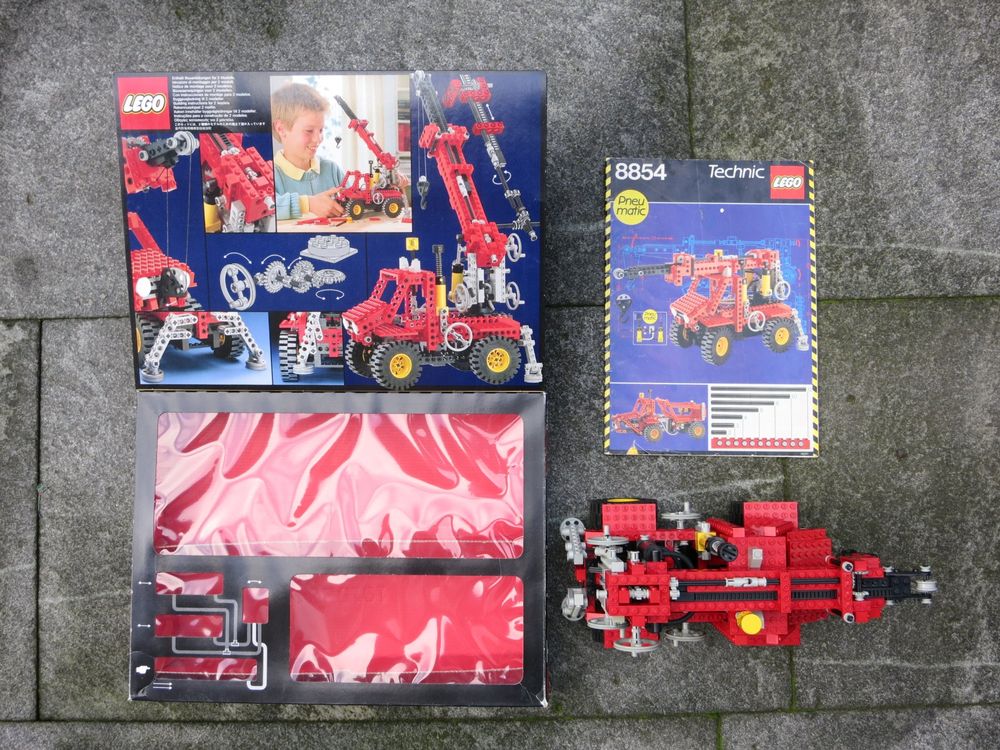 Lego 8854 Power Crane von 1989 mit Originalverpackung | Kaufen auf Ricardo