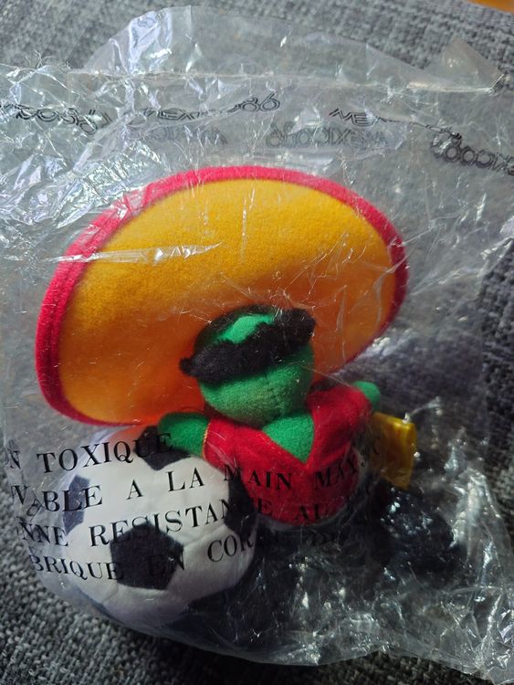 Peluche Mascotte Football World Cup Mexique 1986 Neuve | Kaufen auf Ricardo