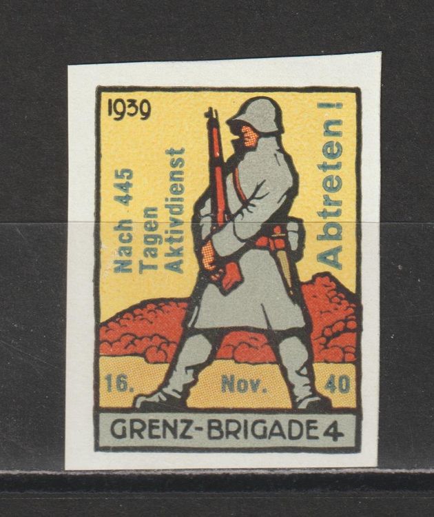Grenztruppen Nr. 16b/2 * (Gebraucht) in Siebnen für CHF 8.5 – mit Lieferung auf Ricardo kaufen