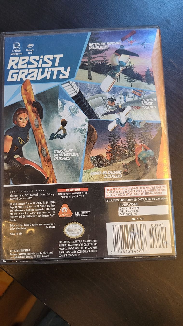 SSX Tricky Nintendo Gamecube - Version USA (D'occasion) à Morges pour ...