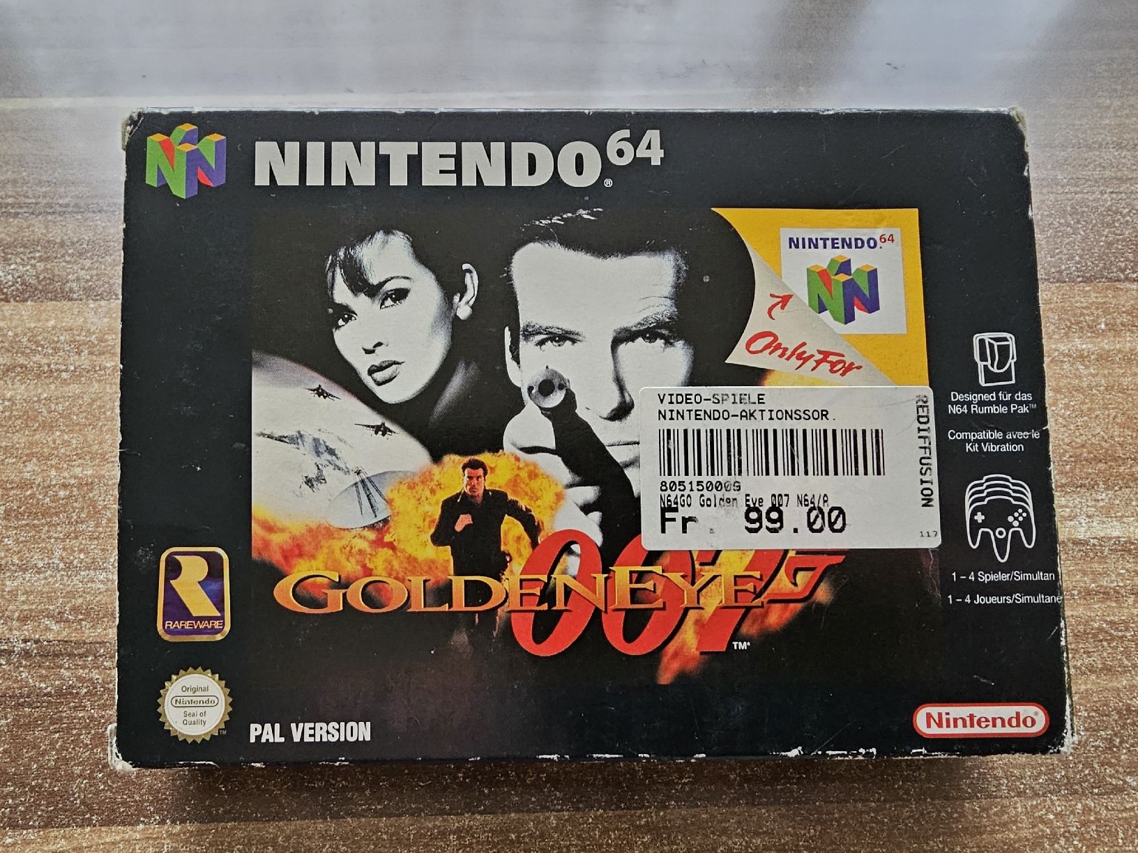 GoldenEye 007 N64 - Komplett in Box mit Anleitung! (Gebraucht) in ...
