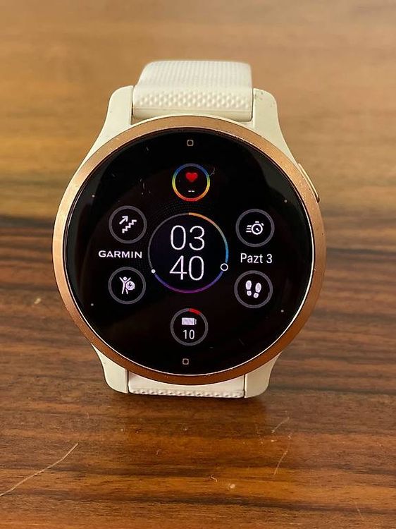 Garmin Venu 2S Smartwatch / Rose Gold/Weiss, GPS, AMOLED (Gebraucht) in ...