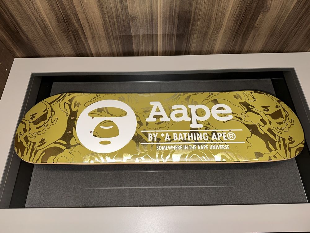 Aape Skateboard Deck Gold Camo | Kaufen auf Ricardo