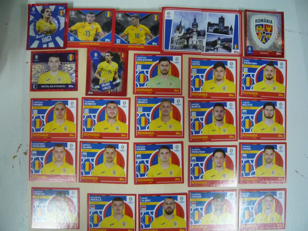 UEFA EURO 2024 TOPPS ROM KOMPLETT 26 STICKERS OHNE SP | Kaufen auf Ricardo