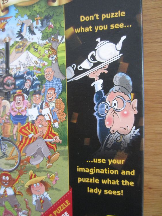 WASGIJ! Puzzle Nr. 40 - Garden Party 2 x 1000teilig (Gebraucht) in ...