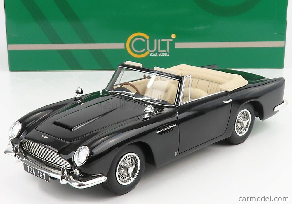 1:18 Aston Martin DB5 DHC Cabriolet Open 1964, black Cult (Neu und ...
