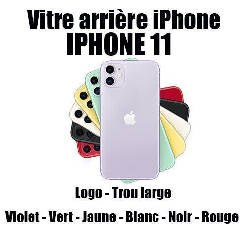 Rückglas - vitre arrière iPhone 11 logo & CE (Neu und originalverpackt) in AVRY SUR MATRAN für ...
