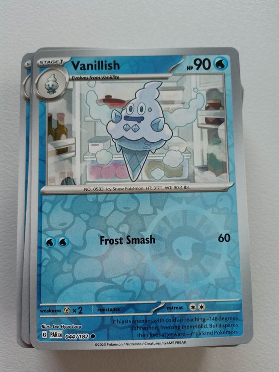 Vanillish Reverse Holo - Paradox Rift Pokemon | Kaufen auf Ricardo