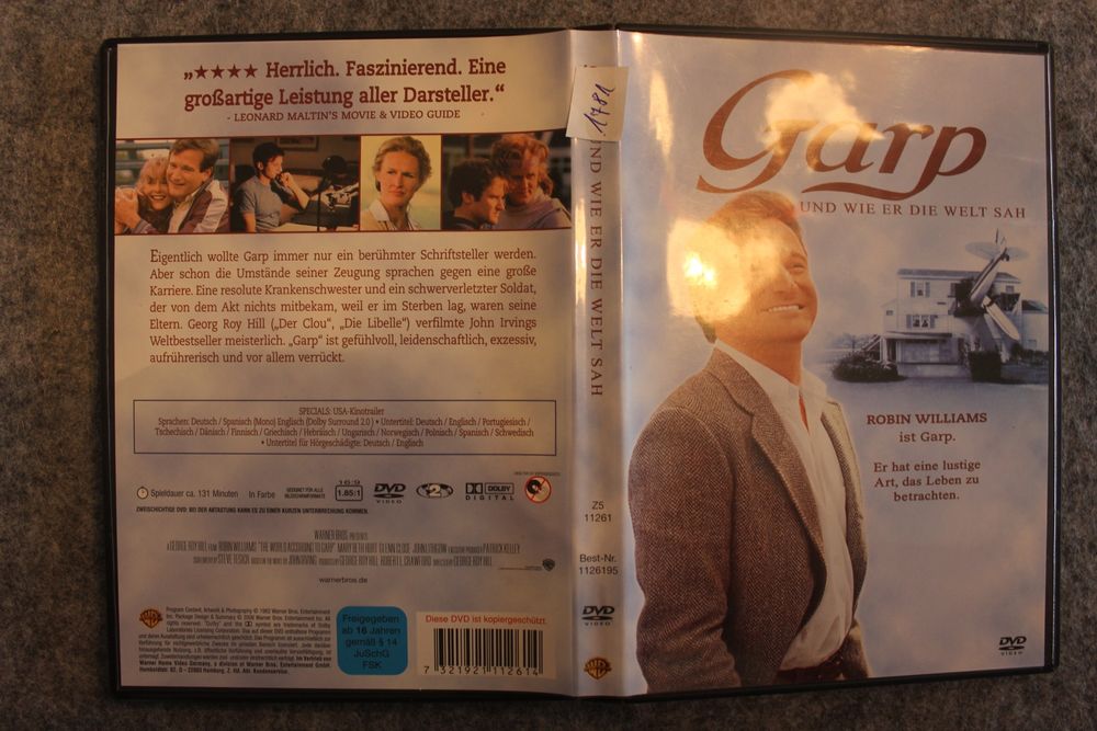 Garp und wie er die Welt sah - Robin Williams DVD ( 1781) | Kaufen auf ...