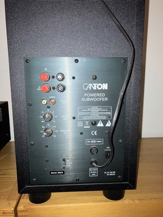 Denon/Canton Dolby Surround Receiver System (Gebraucht) in Basel für ...