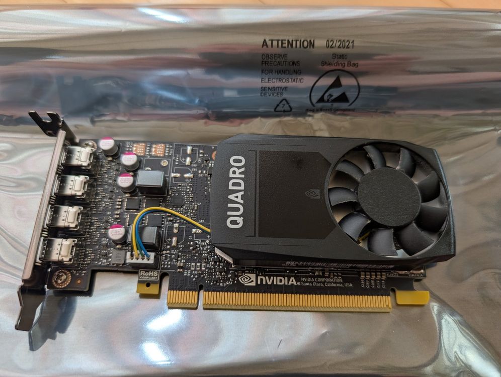 Nvidia Quadro P1000 Grafikkarte (Gebraucht) in Stans für CHF 46 – mit Lieferung auf Ricardo kaufen