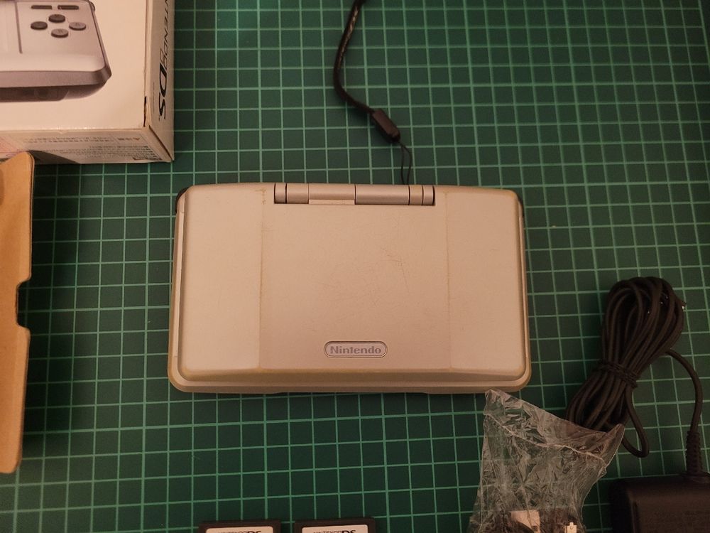 Nintendo DS Silver, Complete in Box, incl. 2 Games! (Gebraucht) in ...