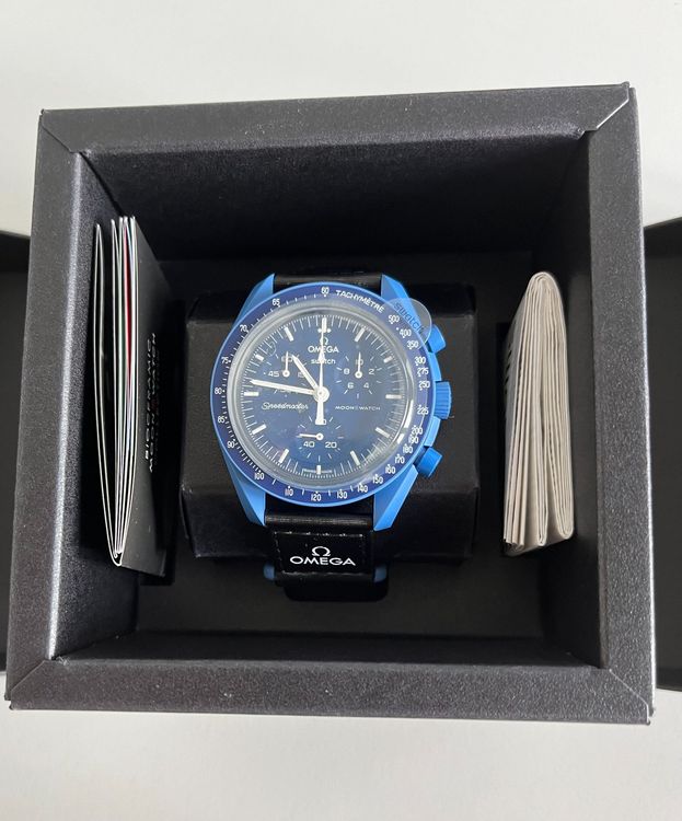 Omega x Swatch Moonswatch - Mission To Neptune (Neu und originalverpackt) in Adligenswil für CHF ...