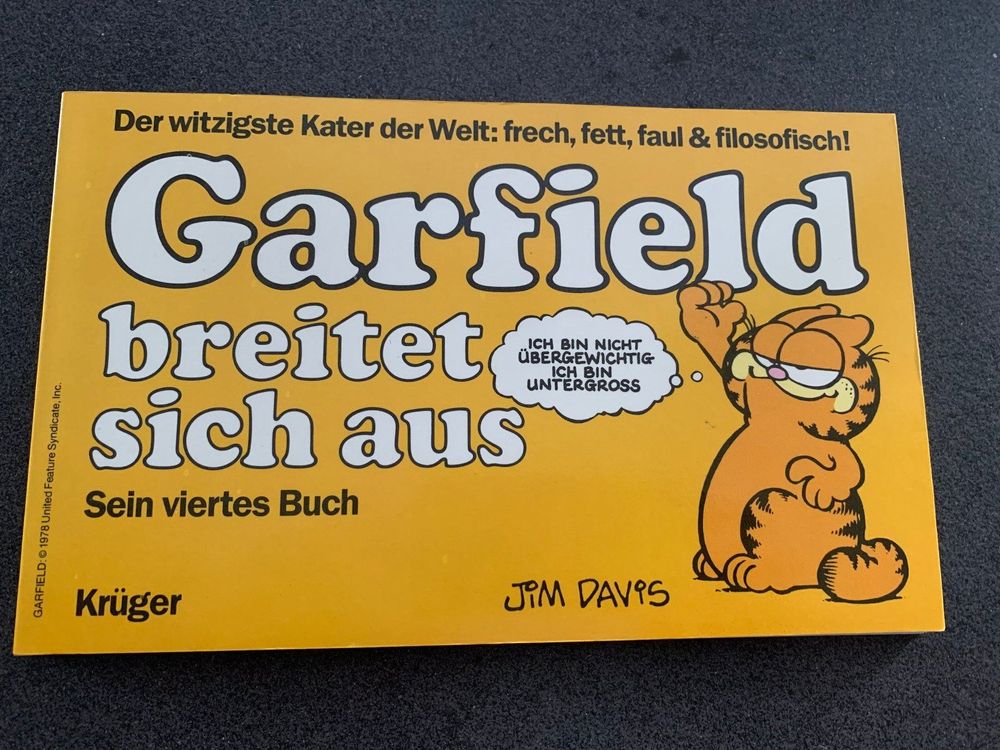 Garfield Comic- Garfield breitet sich aus / 4.Buch 1985 (Gebraucht) in ...
