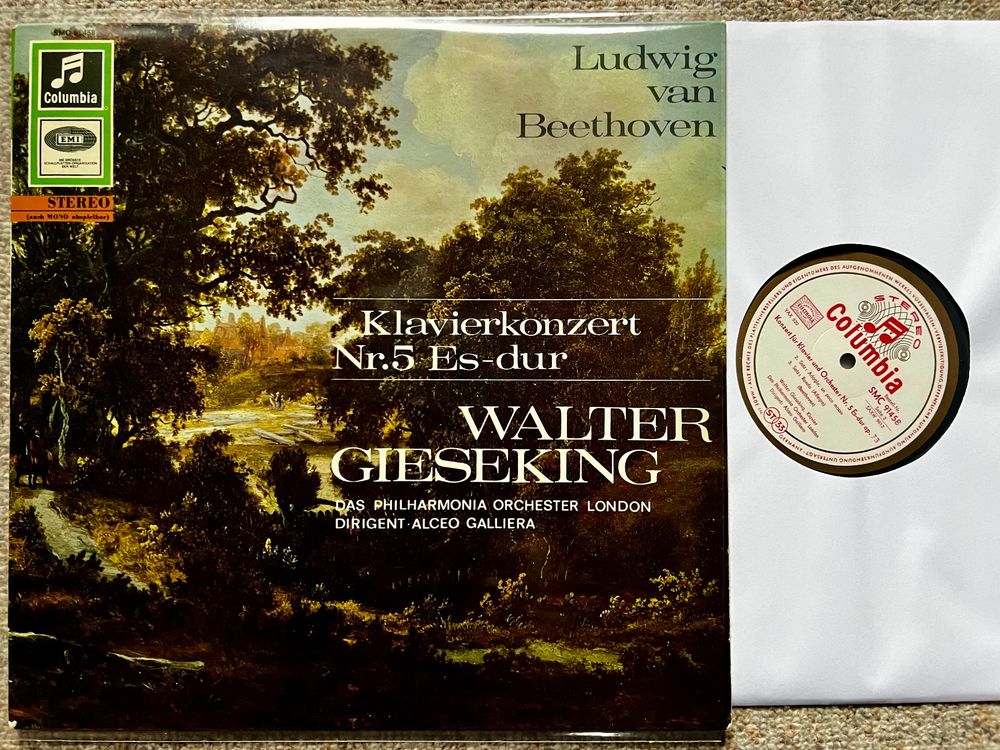 Beethoven Klavierkonzert Nr.5 DE ED1COLUMBIA STEREO LP 🛀 (Gebraucht) in Unterseen für CHF 11.9 ...