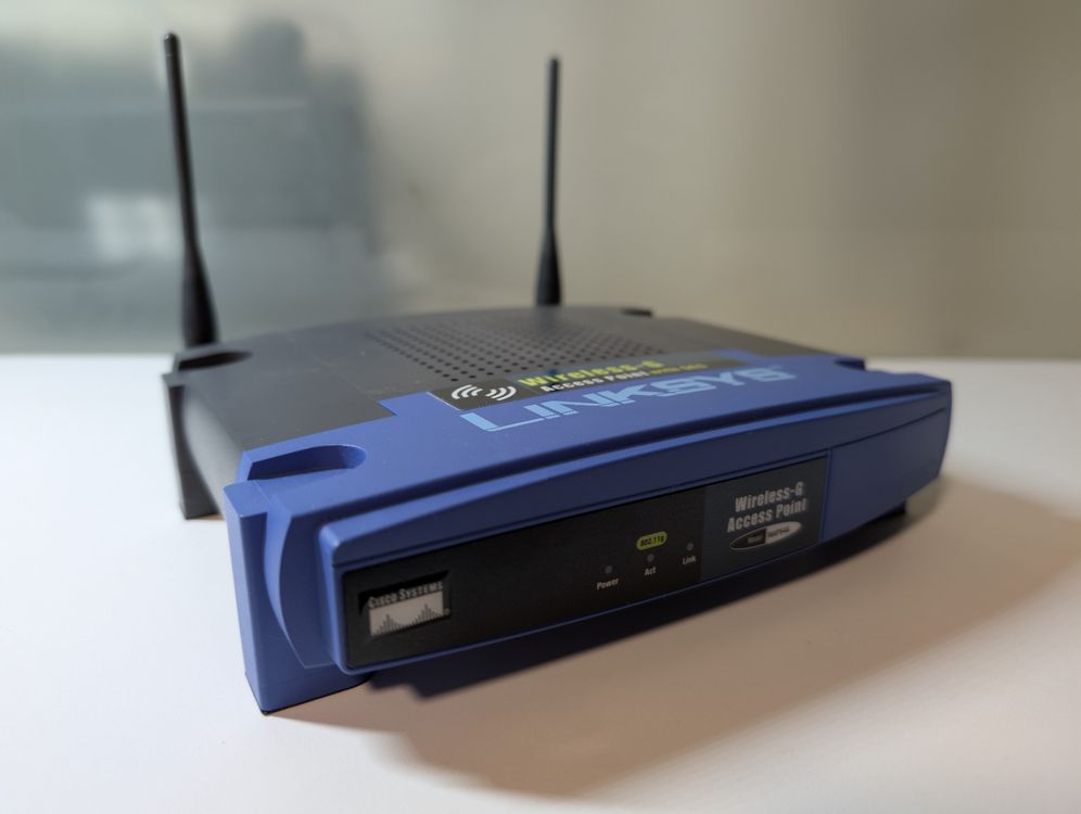 Linksys Wireless-G Access Point Router WRT54G (Gebraucht) in Seltisberg ...