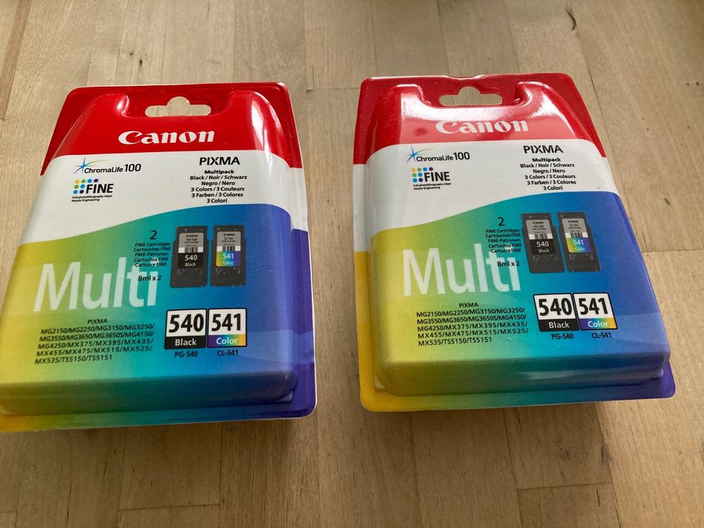 Canon Pixma Multi 540/541 (Neu und originalverpackt) in Zürich für CHF ...