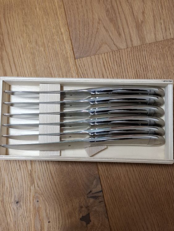 WMF Steakmesser Set "BULLHEAD", 6-teilig, neuwertig🥩🔪 (Neu (gemäss ...