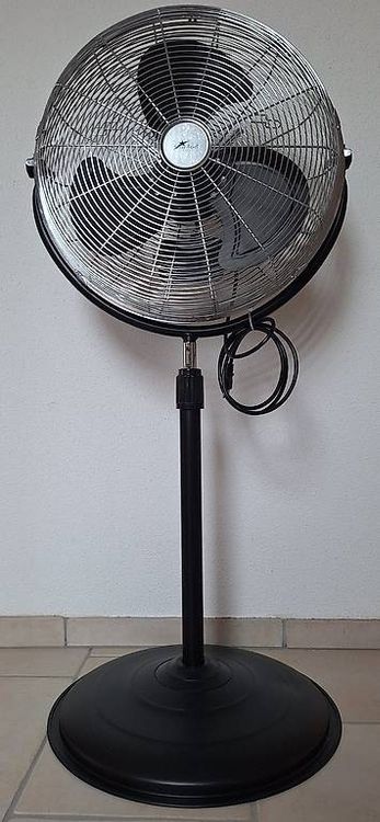 Standventilator, höhenverstellbar, 3-Stufen-Drehzahl (Gebraucht) in ...