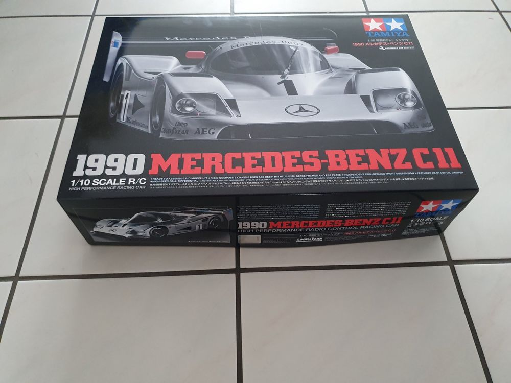 Tamiya 47484 Merceders-Benz C11 1990 (Neu und originalverpackt) in ...