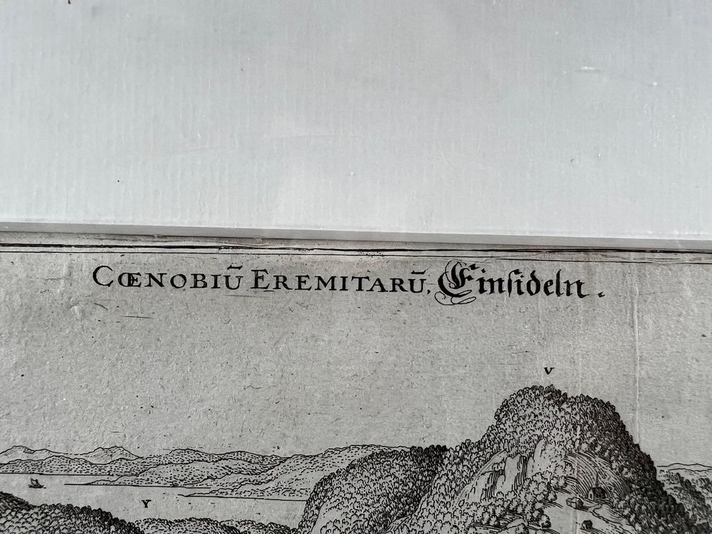 Kupferstich um 1642 Matthäus Merian d.Ä. 1593 Basel 1650 (Gebraucht) in Neuhausen am Rheinfall ...