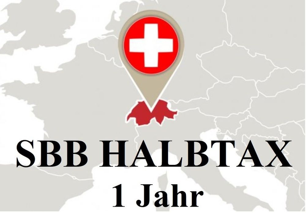 SBB Gutschein Halbtax Bon Wert 190 Fr. Bahn Schiff 2024-2025 (Neu ...