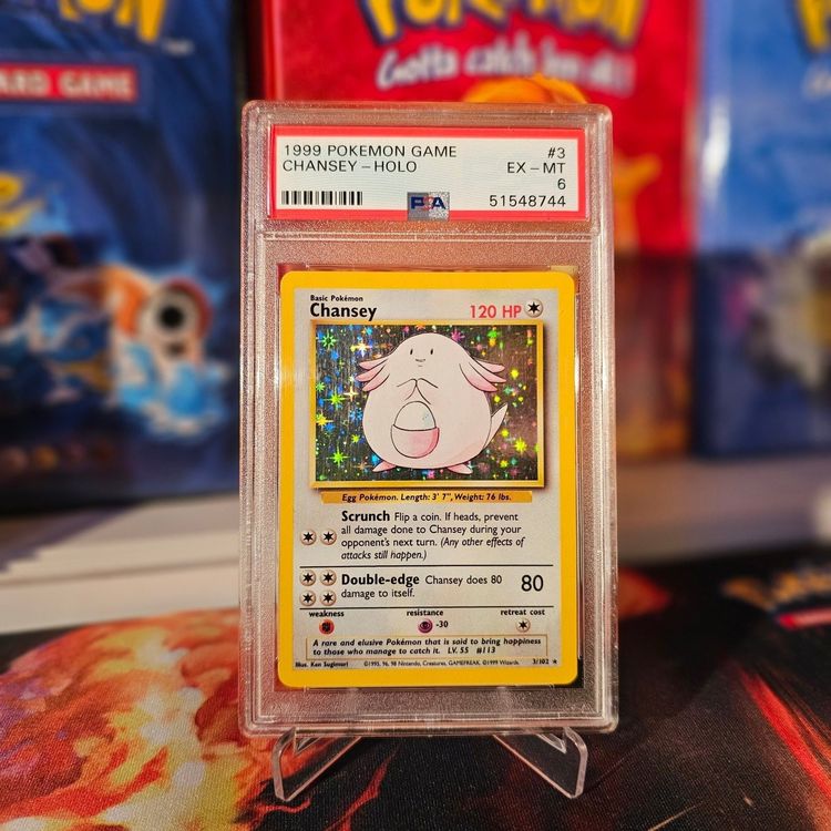 Pokemon - 1999 - PSA 6 - Chansey - Base Set - 6/102 - (Gebraucht) in ...