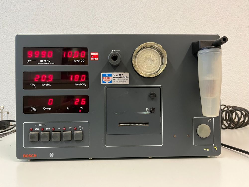 Bosch Abgastester ETT 008.21 / ETT 008.38 (Defekt) in für CHF 204 – nur ...