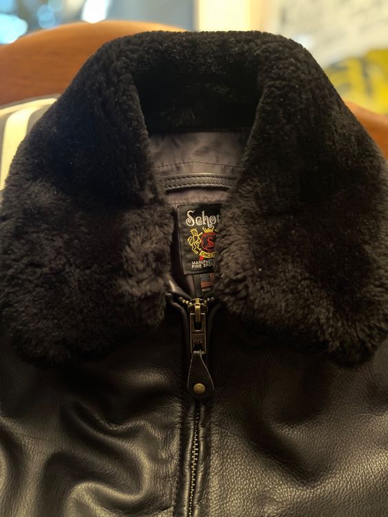 Veste en cuir Schott NYC Premium Bomber (Gebraucht) in Nyon für CHF 490 ...