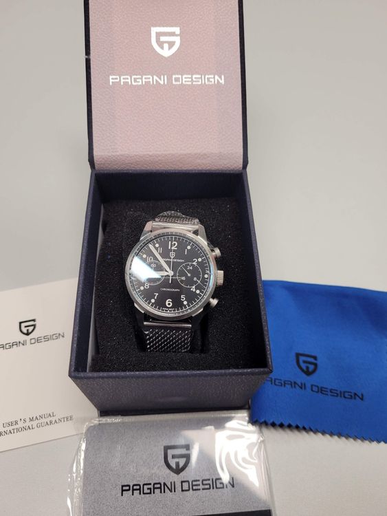 Pagani Design PD-1708 SEIKO VK64 Uhrwerk Chronograph (Neu und ...
