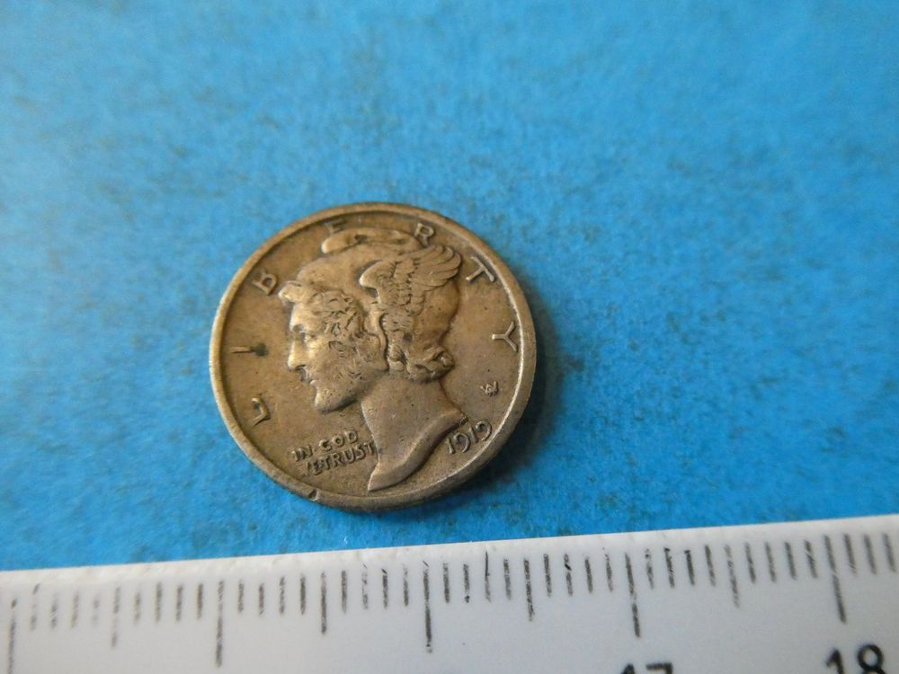 USA 1919, Dime - Silber (Gebraucht) in Hinterforst für CHF 5 – mit ...