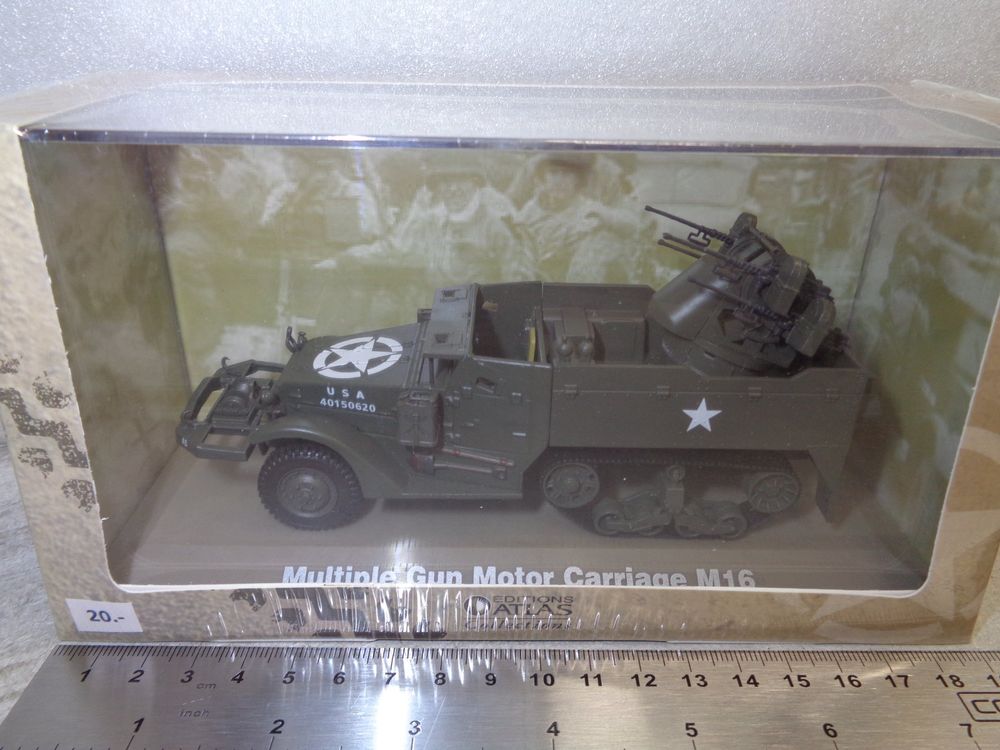 Atlas 1:43 militaire militär : Camion LKW / Jeep / Char (Neu und ...