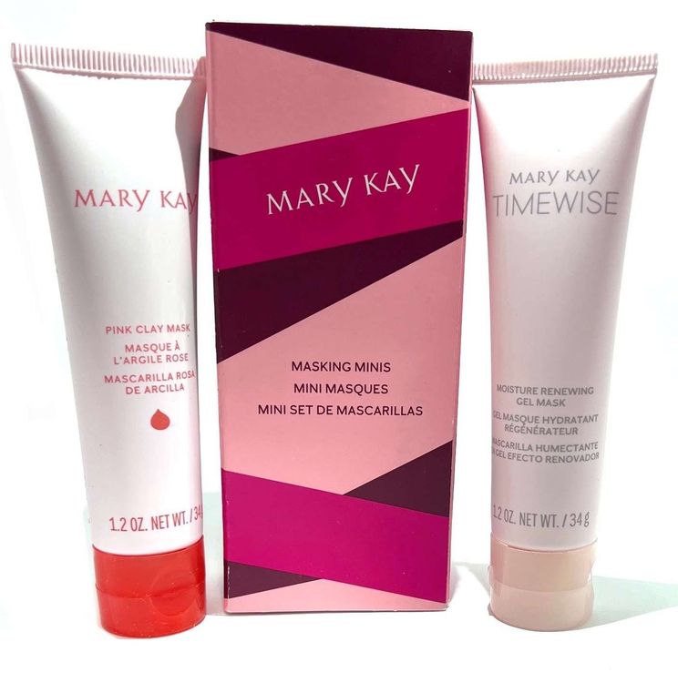 Mary Kay Masking Minis (Pink Clay & Renewing Gel Mask)/43.50 (Gebraucht ...