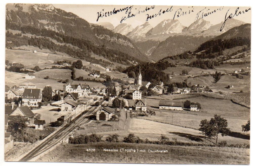 NESSLAU mit Churfirsten, Bahnhof & Bahn (Gebraucht) in Jona für CHF 19.9 – mit Lieferung auf ...