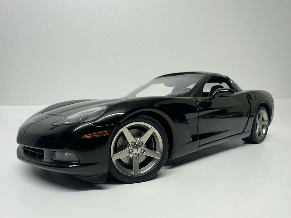 Chevrolet Corvette C6 1:18, schwarz, AutoArt, limitiert (Gebraucht) in ...