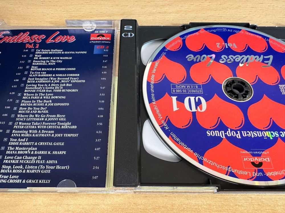 Various – Endless Love Vol. 2 - Die Schönsten Pop-Duos- 2 CD (D ...