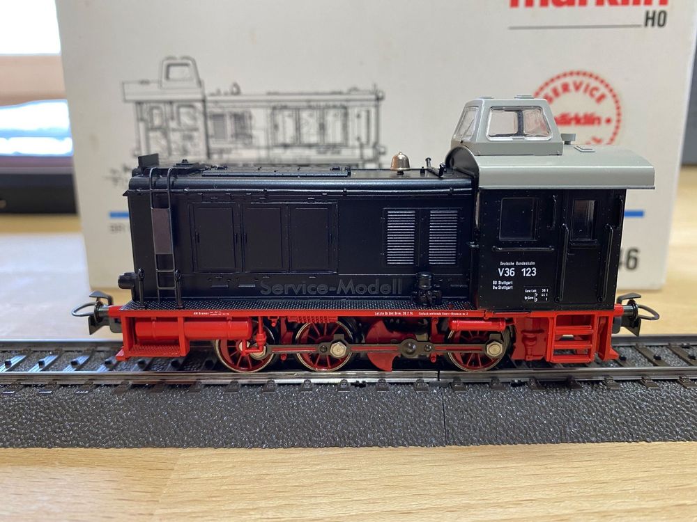 Märklin 3546 Diesellokomotive BR V36 der DB "Service-Modell" (D ...