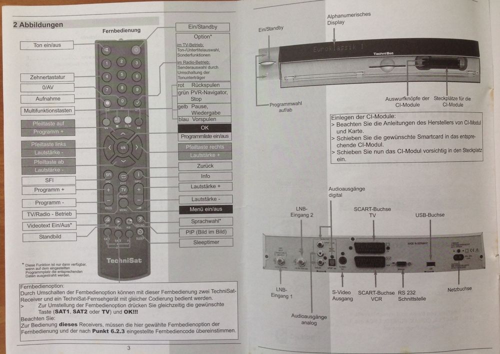 TechniSat DigiCorder S2 Digitaler Twin-Receiver con HD | Kaufen auf Ricardo