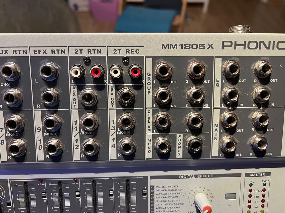 Phonic MM1805X Mischpult AB 1.- (Defekt) in Wittnau für CHF 38 – mit ...