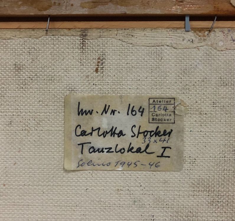 Carlotta Stocker (1921-1972) Gemälde (Gebraucht) in Root für CHF 595 ...