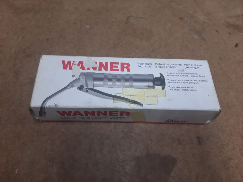 WANNER ABNOX Hochdruck Fettpistole (Gebraucht) in Winterthur für CHF 29 ...