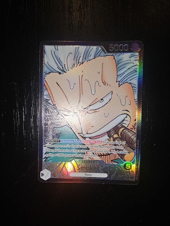 Smoker (Leader) OP02-93 Alt Art ENG Mint (Neu (gemäss Beschreibung)) in ...